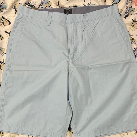 J. Crew | Shorts | J Crew Mens Sky Blue Flat Front Shorts | Poshmark
